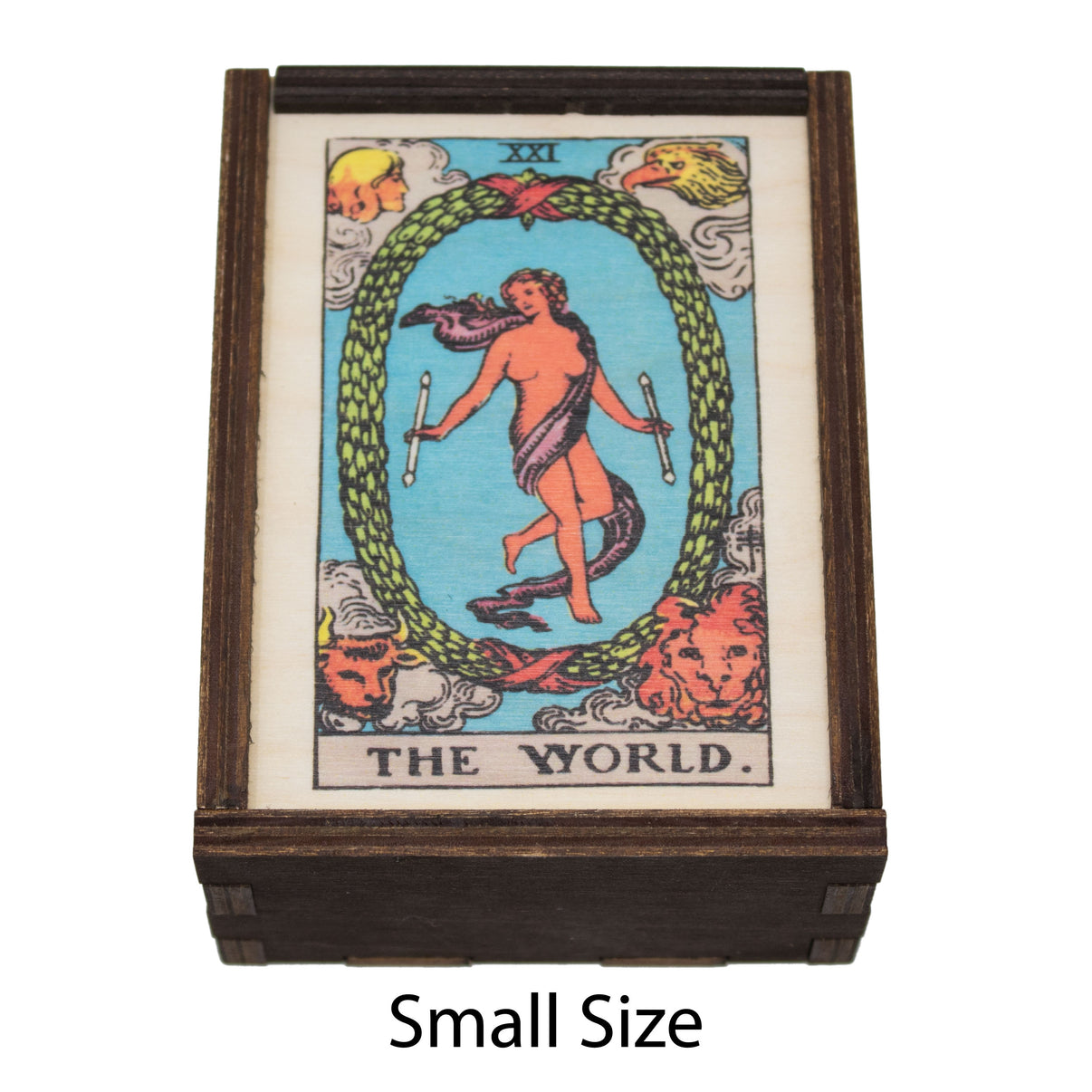 The World Tarot Card Card Wooden Stash Box Tarot Card Box – Most Amazing